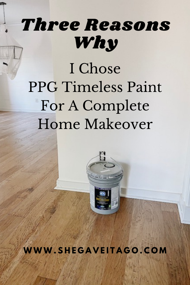 PPG Timeless Paint Review | Home Makeover | She Gave It A Go