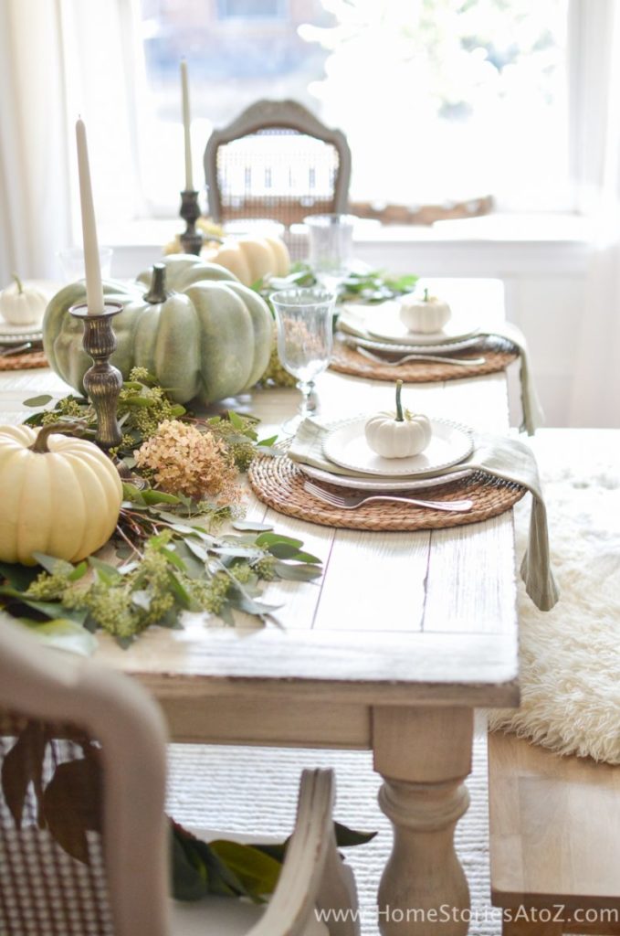10 Rustic Farmhouse Tablescape Ideas for Fall | She Gave It A Go