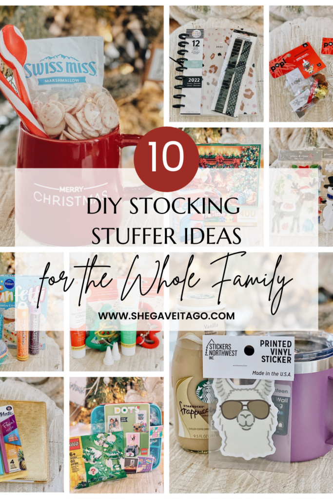 10 DIY Stocking Stuffer Ideas for the Whole Family | She Gave It A Go