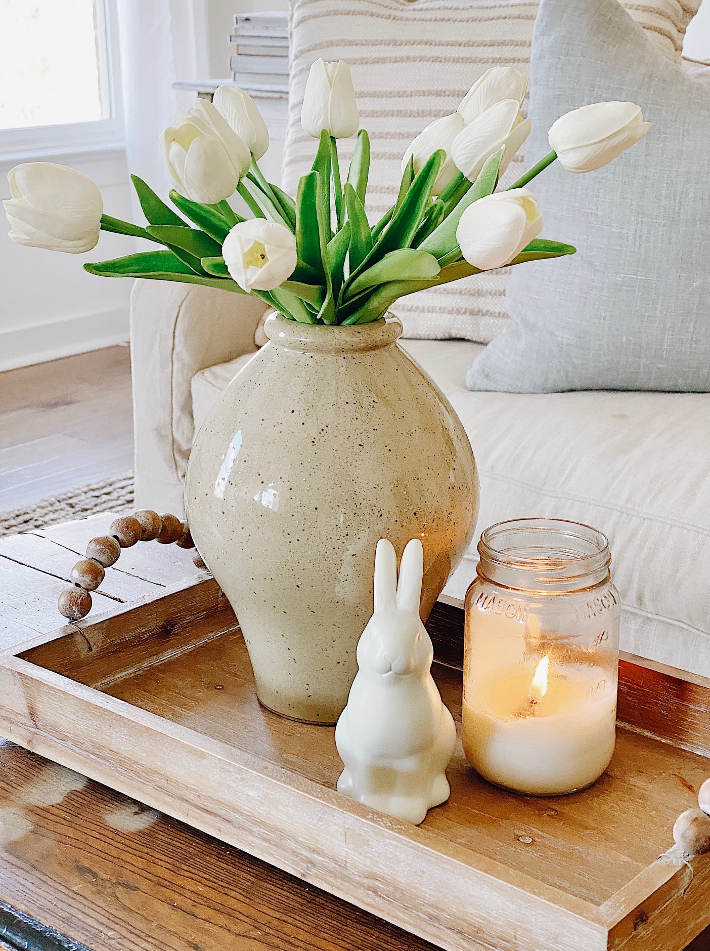 Farmhouse Spring Home Decor Ideas | She Gave It A Go