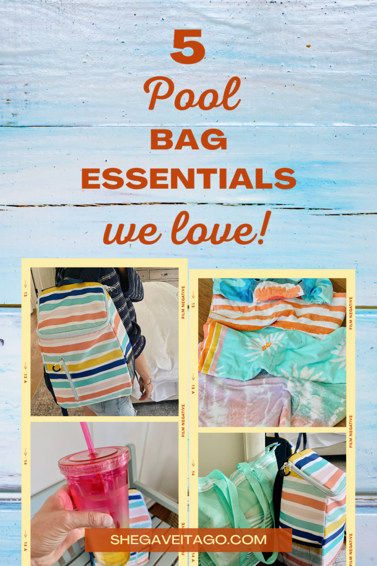 5 Pool Bag Essentials We Love | She Gave It A Go