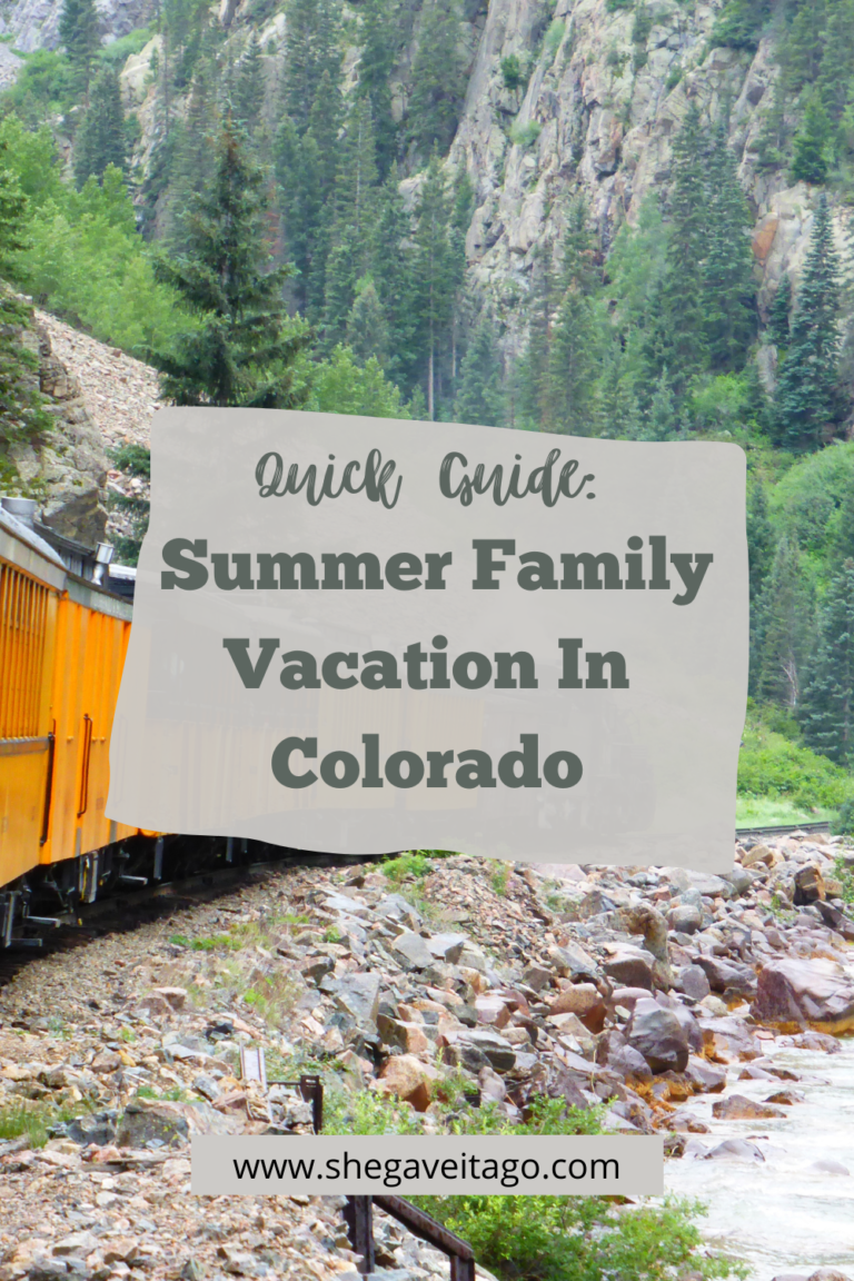 Quick Guide For A Family Vacation In Colorado | She Gave It A Go
