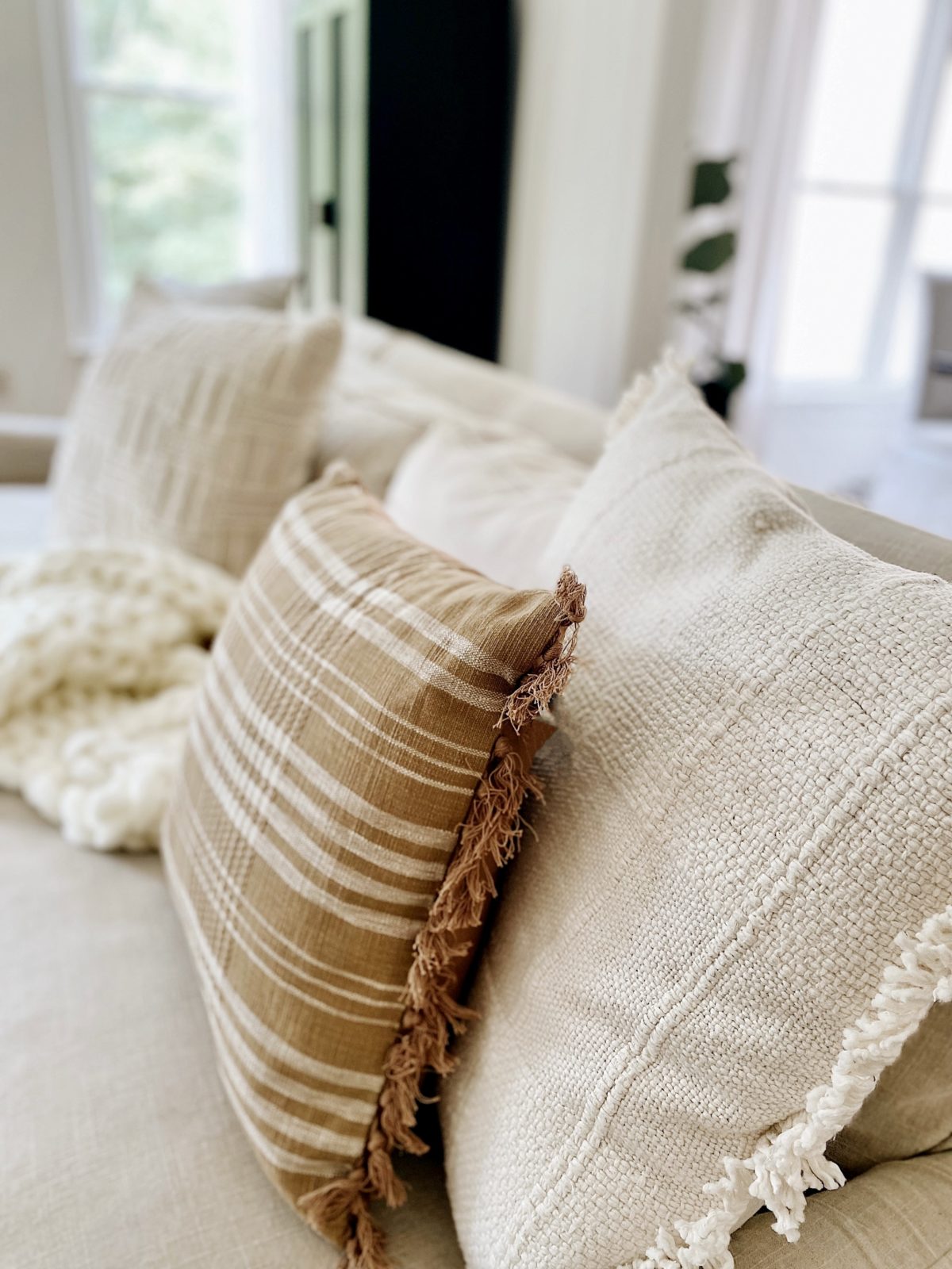 How To Create A Cozy Living Room Corner For Fall | She Gave It A Go