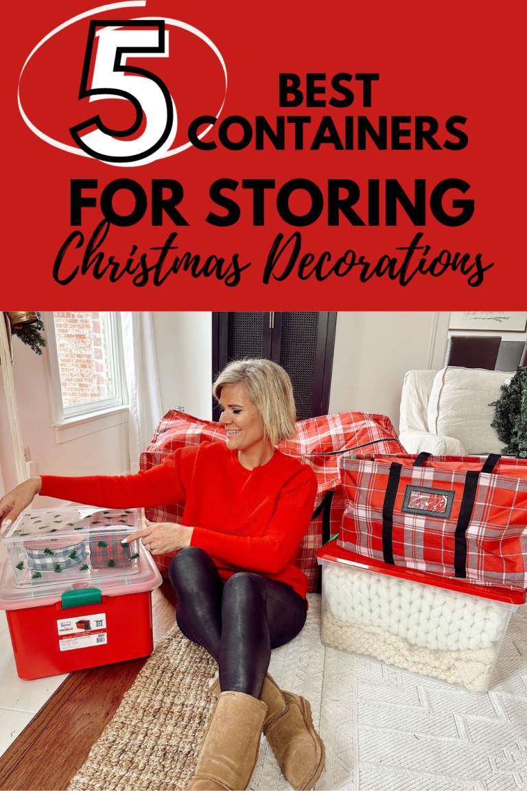 Storing Christmas Decorations: 5 Best Containers | She Gave It A Go