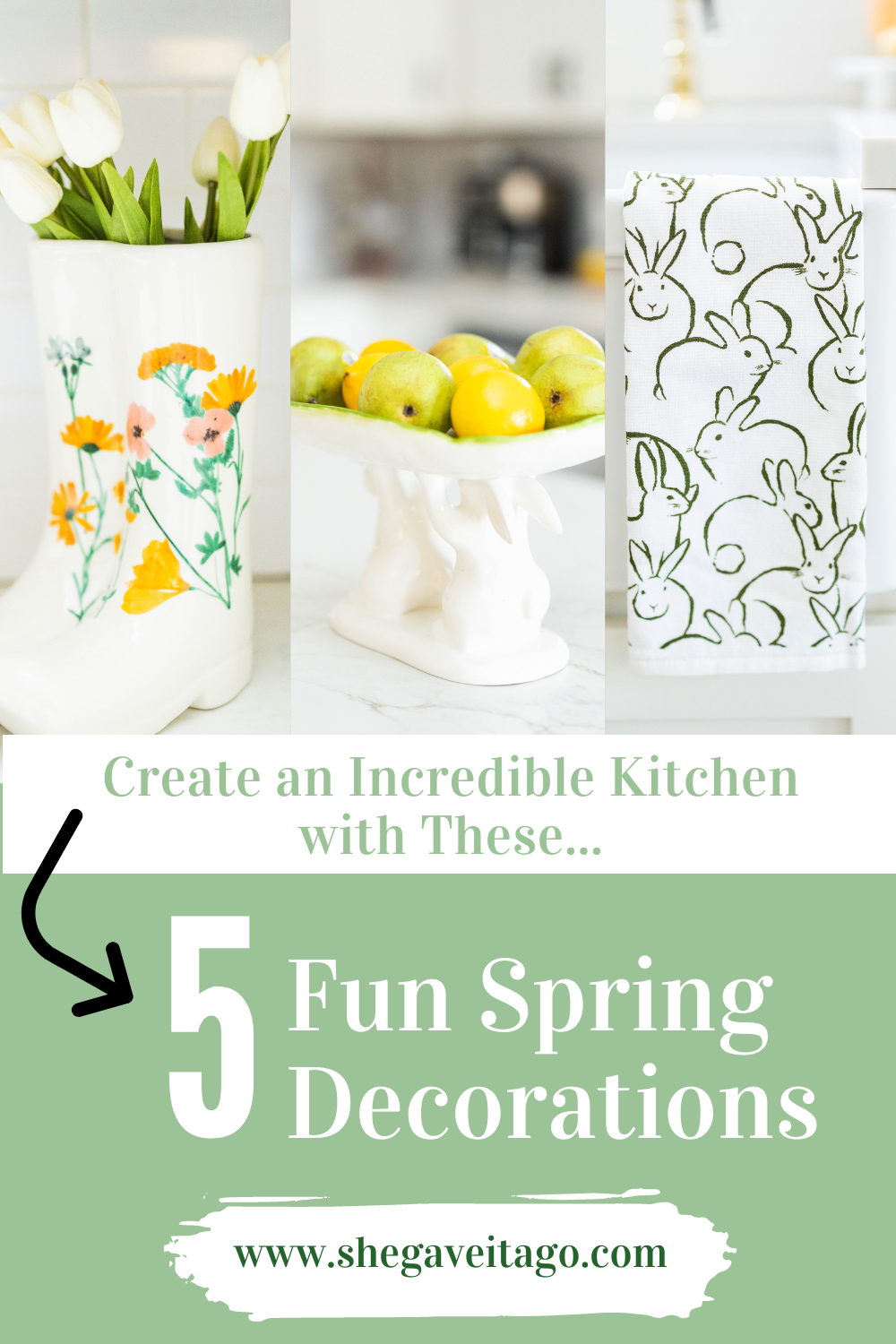Create an Incredible Kitchen with These 5 Fun Spring Decorations | She ...