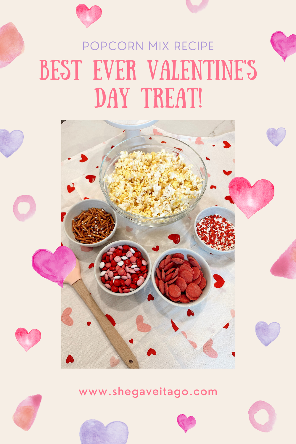 The Best Ever Valentine's Day Treat -Popcorn Recipe | She Gave It A Go