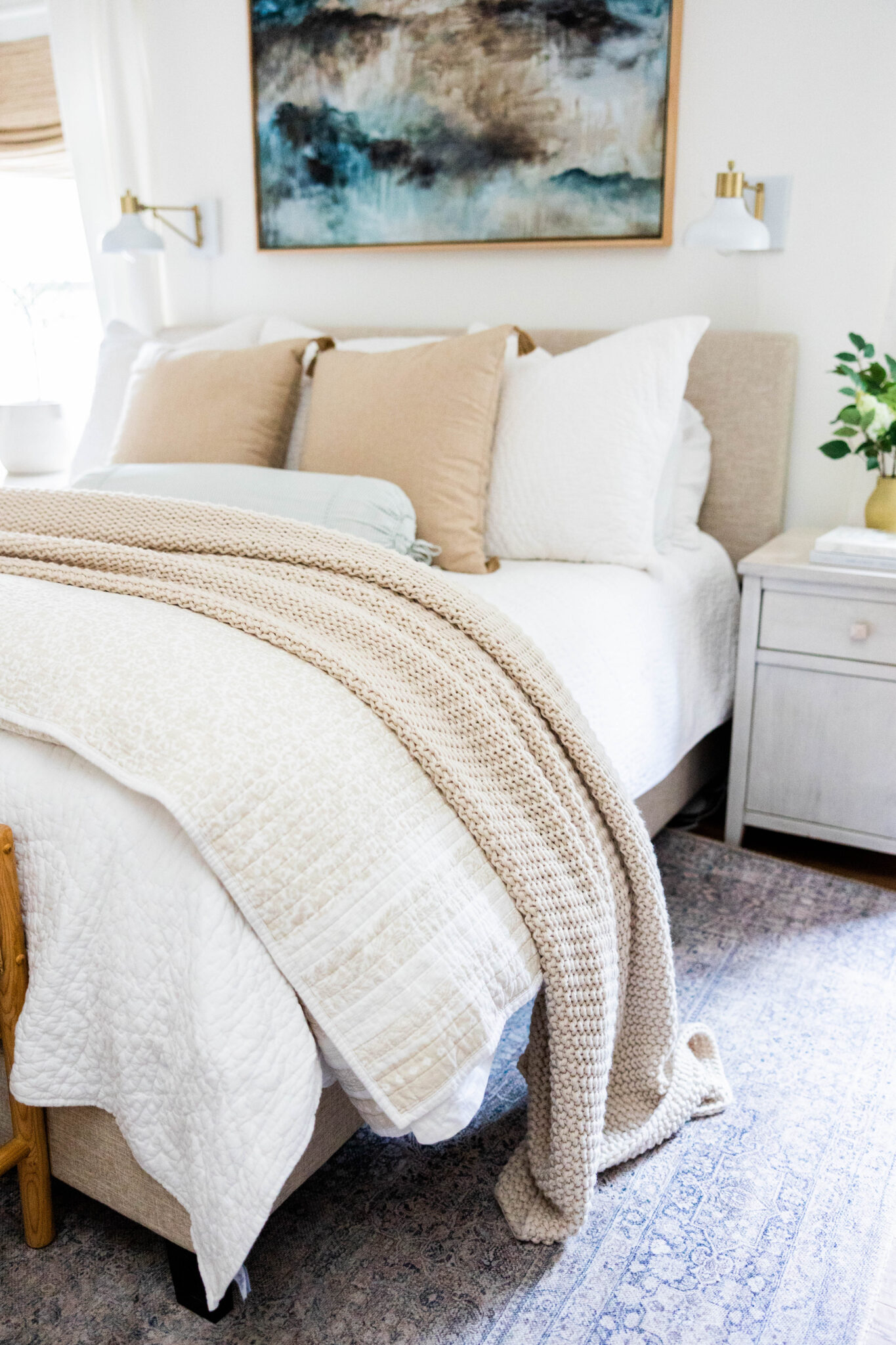 Neutral Master Bed: 10 Must-Try Ideas | She Gave It A Go