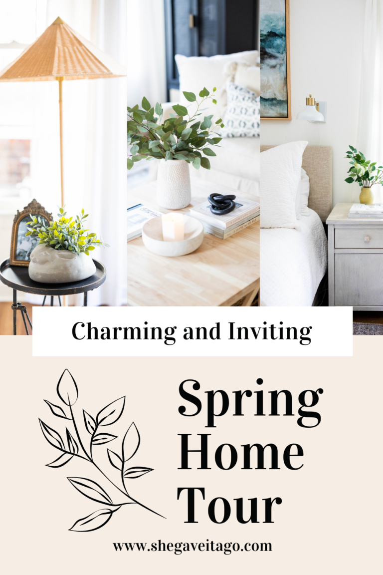 Charming Spring Home Tour (2023) | She Gave It A Go
