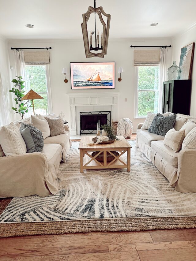 A Modern Farmhouse Summer Home Decor Tour | She Gave It A Go