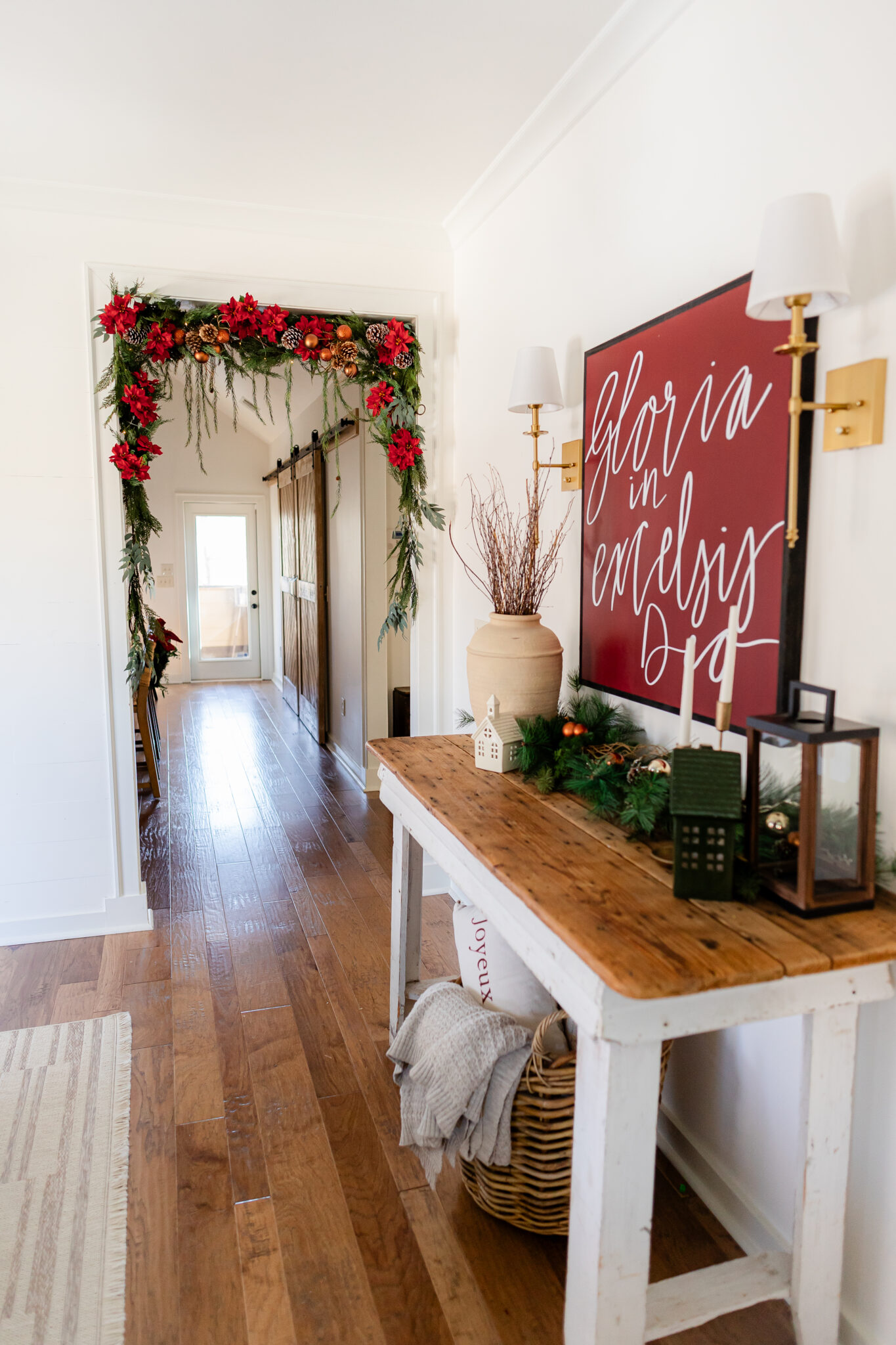 The Ultimate Garland Hanging Hack: Try This Curtain Rod Trick! | She ...