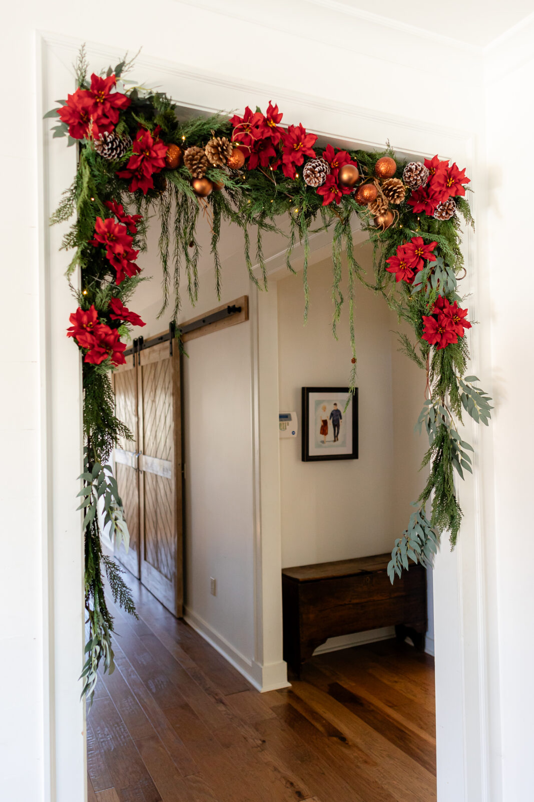 The Ultimate Garland Hanging Hack: Try This Curtain Rod Trick! | She ...