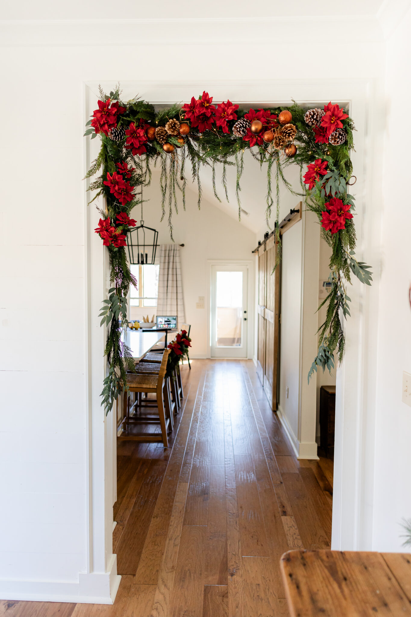 The Ultimate Garland Hanging Hack: Try This Curtain Rod Trick! | She ...