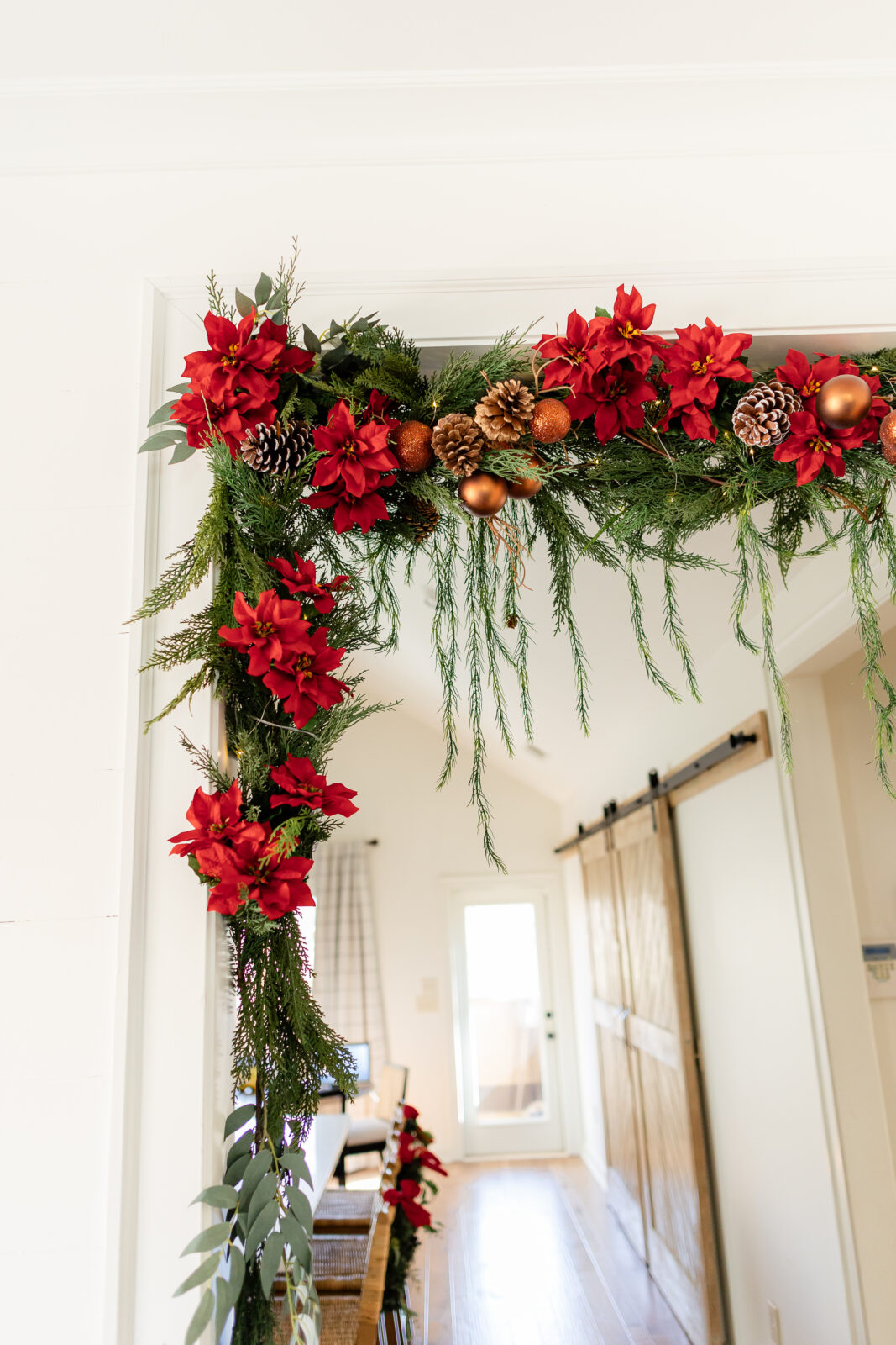 The Ultimate Garland Hanging Hack: Try This Curtain Rod Trick! | She ...